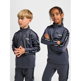 Hummel Rei&szlig;verschluss Sweatshirt Hmljr Goal Kinder in EBONY | Gr.: 122/128