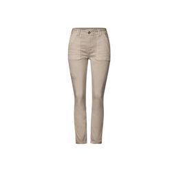 Street One Hose in beige washed | Gr.: W32/L28