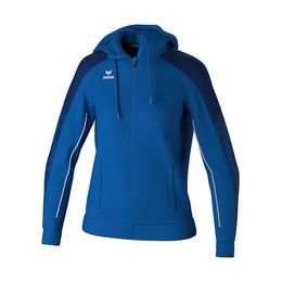 Erima Damen Trainingsjacke Mit Kapuze in new royal/new navy | Gr.: 40