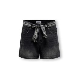 KIDS Only Jeans-Shorts in Washed Black | Gr.: 128