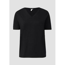 QS T-Shirt in 9999_schwarz | Gr.: 44