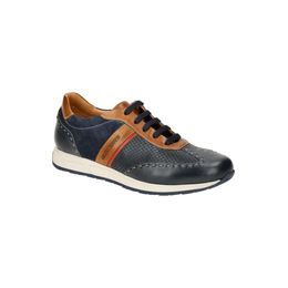 Galizio Torresi Sportliche Schn&uuml;rschuhe in Blau | Gr.: 44