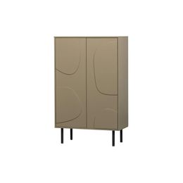 Woood Highboard beige Ma&szlig;e (cm): B: 85 H: 135 &raquo; H&ouml;ffner