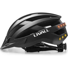 Livall MT1 Neo II MTB-Helm inkl. BR 80 Fernbedienung schwarz matt 54-58 cm
