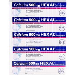 HEXAL&reg; Calcium 500 Hexal Brausetabletten 100 St