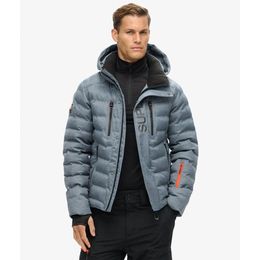 Superdry Herren Wattierte Fuji Skijacke Blau - Gr&ouml;&szlig;e: M 102030460008715G002