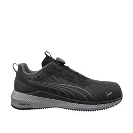 PUMA Safety Sicherheitsschuhe Slide Black Disc Low S1P2 ESD Gr. 39