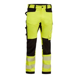 Bisley Workwear Arbeitshose Bradford HI VIS Gelb Gr. 52
