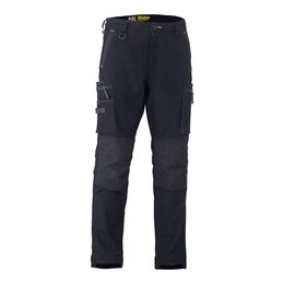 Bisley JOBSON TRS Stretch-Cargohose Schwarz / 56