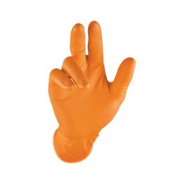 GRIPPAZ 246OR-EN nitrile gloves 1x50 pcs. Orange / M