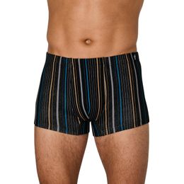 Herren Pants schwarz + schwarz-gestreift, Gr&ouml;&szlig;e 9