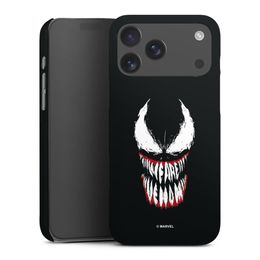 DeinDesign iPhone 17 Pro Max Handy Premium Case Smartphone Handyh&uuml;lle Schutzh&uuml;lle gl&auml;nzend Venom Marvel Official Licensed Product Premium Case