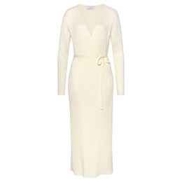 Lascana Damen Strickkleid, cream, Gr&ouml;&szlig;e 40/42