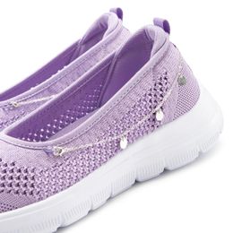 Lascana Damen Sneaker, flieder, Gr&ouml;&szlig;e 39