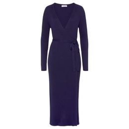 Lascana Damen Strickkleid, marine, Gr&ouml;&szlig;e 36/38