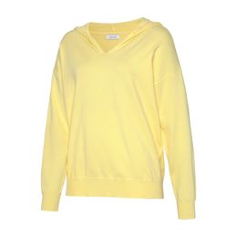 Lascana Damen Strickpullover, gelb, Gr&ouml;&szlig;e 44/46