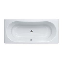 Laufen Thallium Badewanne 2250900000401 180 x 80 cm, ohne Antislip, wei&szlig;