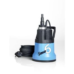 Jung Pumpen Schmutzwasserpumpe Simer 6 OD6601G-06 230 V, 10 m mit Schuko Stecker