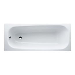 Laufen Pro Einbau-Badewanne 2249500000401 170 x 70 cm, Stahl, wei&szlig;, ohne Antislip
