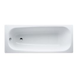 Laufen Pro Einbau-Badewanne 2239500000401 160 x 70 cm, Stahl, wei&szlig;, ohne Antislip