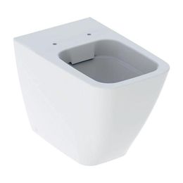 Geberit iCon Square Stand-Tiefsp&uuml;l-WC 211910000 35x56cm, wandb&uuml;ndig, geschlossenen, rimfree, wei&szlig;