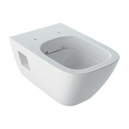 Geberit Renova Plan Wand-Tiefsp&uuml;l-WC 500378018 KeraTect/wei&szlig;, 5/6 l, teilgeschlossene Form, rimfree