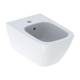 Geberit Smyle Square Wand-Bidet 500209011 wei&szlig;, geschlossene Form, mit &Uuml;berlauf