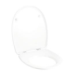 Geberit Virto WC-Sitz 573065000 weiss, Scharniere Metall, mit Absenkautomatik
