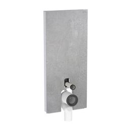 Geberit Monolith Stand-WC-Modul 131033JV5 Bauh&ouml;he 114cm, Front betonoptik, Seite aluminium