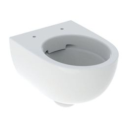 Geberit Renova Compact Wand-Tiefsp&uuml;l-WC 500377018 6/5 l, verk&uuml;rzte Ausladung, geschlossene Form, rimfree, wei&szlig; KeraTect