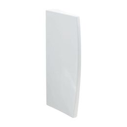 Geberit Urinal-Trennwand 110000000 wei&szlig;, 10x70x40cm, mit Befestigung