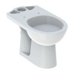 Geberit Renova Stand-Tiefsp&uuml;l-WC 203820600 f&uuml;r aufgesetzten AP-Sp&uuml;lkasten, Abgang horizontal, wei&szlig; KeraTect