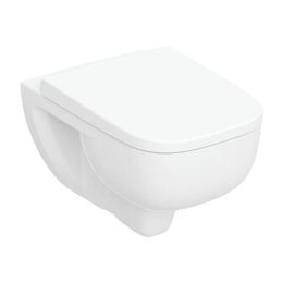 Geberit Renova Plan Wand-Tiefsp&uuml;l-WC-Set 503152008 TurboFlush, mit WC-Sitz, KeraTect/wei&szlig;