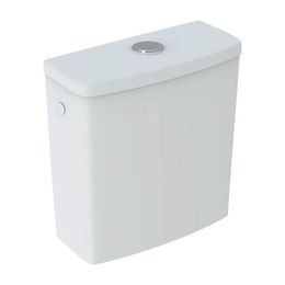 Geberit Renova Sp&uuml;lkasten 227780600 Aufputz, 2-Mengen-Sp&uuml;lung, Wasseranschluss seitlich, wei&szlig; KeraTect