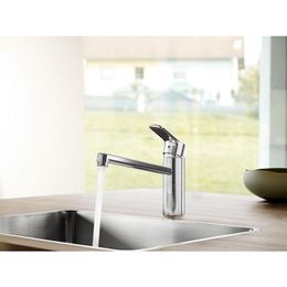 Hansa HansaBASIC K&uuml;chenarmatur 55482203 schwenkbar, Ausladung 223mm, DN 15, chrom