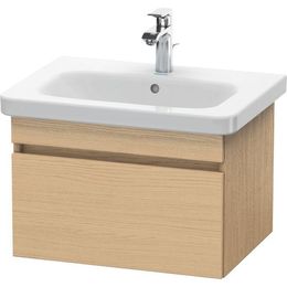 Duravit DuraStyle Waschtisch-Unterschrank DS638003030 58 x 44,8 cm, Eiche natur, 1 Auszug, wandh&auml;ngend