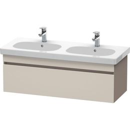 Duravit DuraStyle Waschtisch-Unterschrank DS638609143 115 x 45,3 cm, taupe/basalt matt, 1 Auszug, wandh&auml;ngend