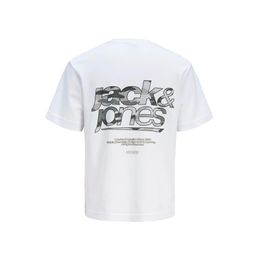 Jack & Jones Jack & Jones Junior T-Shirt 'JCOBreeze' Jungen Gr&ouml;&szlig;e 164 grau / anthrazit / hellgrau / wei&szlig;