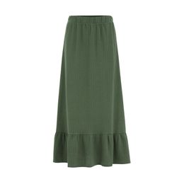 WE Fashion Skirt female Green size XXL