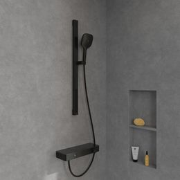 Villeroy & Boch Villeroy & Boch Infinity Showers Brausegarnitur mit Stange, 3 Strahlarten, TVS110003000K5,
