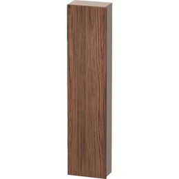 Duravit DuraStyle Hochschrank DS1228L2143 40x24x180cm, T&uuml;r links, nussbaum dunkel/basalt matt