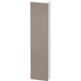 Duravit DuraStyle Hochschrank DS1228R4318 40x24x180cm, T&uuml;r rechts, basalt matt/wei&szlig; matt