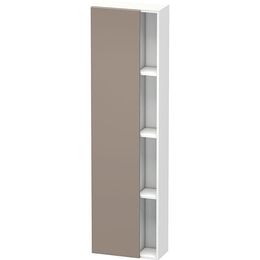 Duravit DuraStyle Hochschrank DS1248L4318 50x24x180cm, T&uuml;r links, basalt matt/wei&szlig; matt