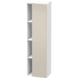 Duravit DuraStyle Hochschrank DS1249R9118 50x36x180cm, T&uuml;r rechts, taupe/wei&szlig; matt