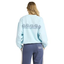 Billabong Sweatshirt 'Sanibel Kendal ' Damen Gr&ouml;&szlig;e M navy / himmelblau