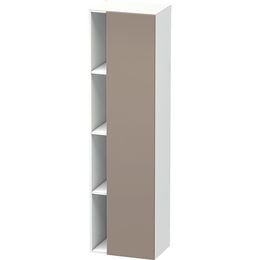 Duravit DuraStyle Hochschrank DS1249R4318 50x36x180cm, T&uuml;r rechts, basalt matt/wei&szlig; matt