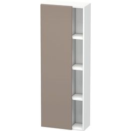 Duravit DuraStyle Hochschrank DS1238L4318 50x24x140cm, T&uuml;r links, basalt matt/wei&szlig; matt
