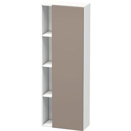 Duravit DuraStyle Hochschrank DS1238R4318 50x24x140cm, T&uuml;r rechts, basalt matt/wei&szlig; matt