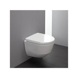 Laufen Pro Wand-Tiefsp&uuml;l-WC H8209660000001 wei&szlig;, sp&uuml;lrandlos, Ausladung 53cm