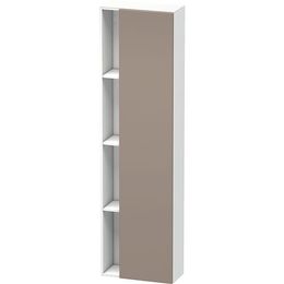 Duravit DuraStyle Hochschrank DS1248R4318 50x24x180cm, T&uuml;r rechts, basalt matt/wei&szlig; matt